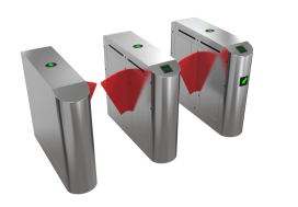 Durable Optical Barrier Turnstiles Theater Cinema Ticket Checking System
