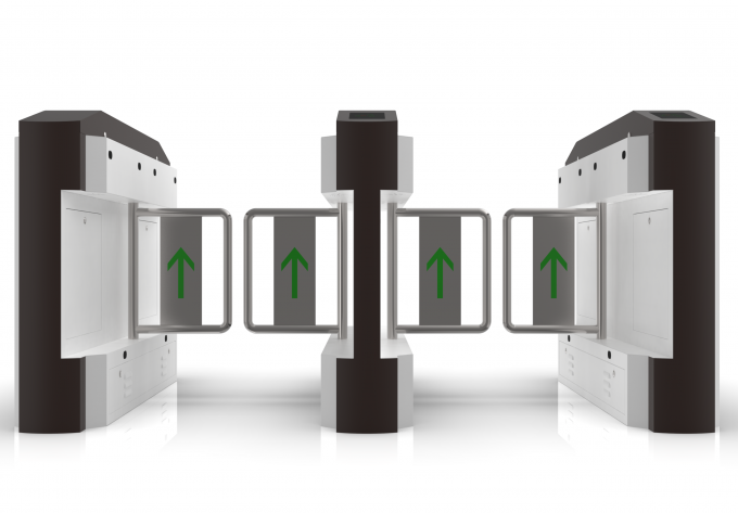 IM.B222 Swing Barrier Turnstile: Continuous Opening & Closing for 5 ...