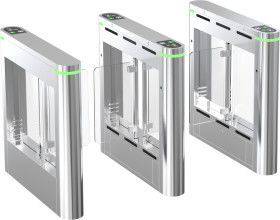 Stable Running Slim Speed Gate Turnstile Access Control 1200*180*1020mm