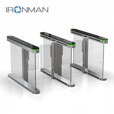 Stainless Steel RFID Access Control ESD Turnstile Drop Arm Barrier Gate ...
