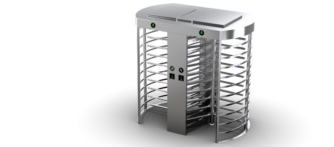 Security Full Height Turnstile Gate 30 Persons / Minute Transit Speed ...