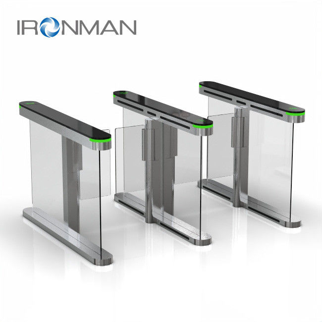 Stainless Steel RFID Access Control ESD Turnstile Drop Arm Barrier Gate ...