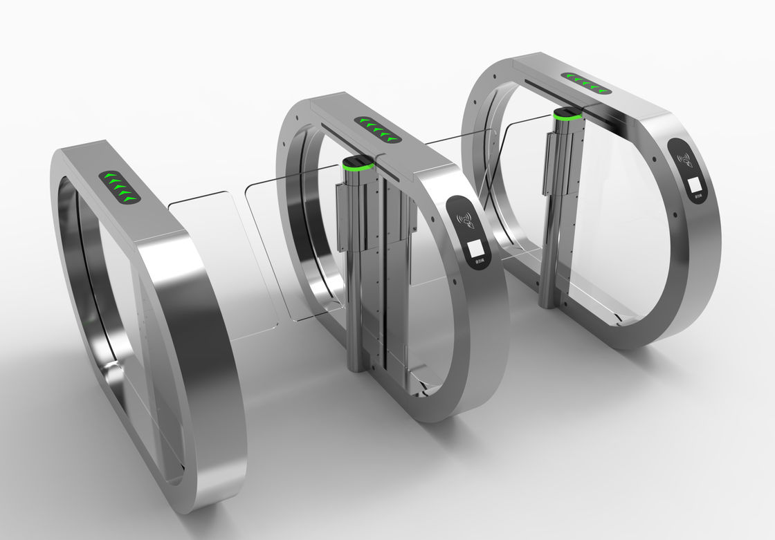 Smart Infrared Sensor Speed Gate Turnstile Access Control For Factories