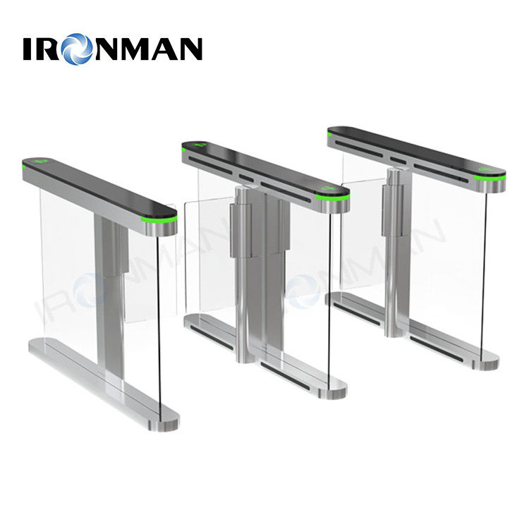 Stainless Steel RFID Access Control ESD Turnstile Drop Arm Barrier Gate ...