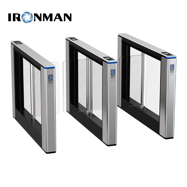 Waist High Swing Gate Turnstiles Entrance For Galvanized Steel Sheet ...