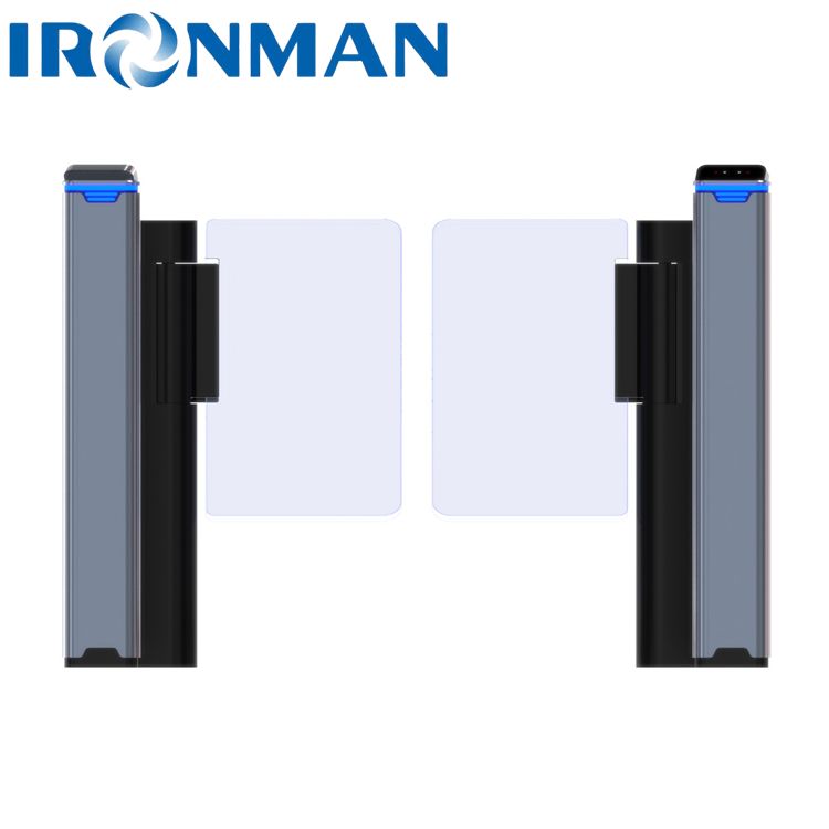 Gym Speed Gate Turnstile Security Access Control Swing Glass Turnstile ...
