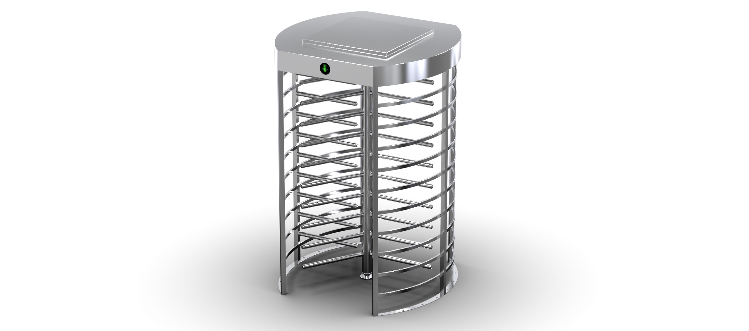 Building Full height Pedestrian Turnstile Gate / Construction Site ...