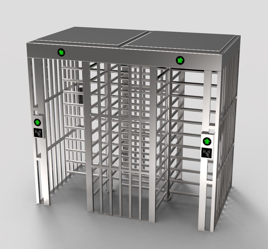 304 Stainless Steel Turnstile Full Height Construction Turnstiles With ...