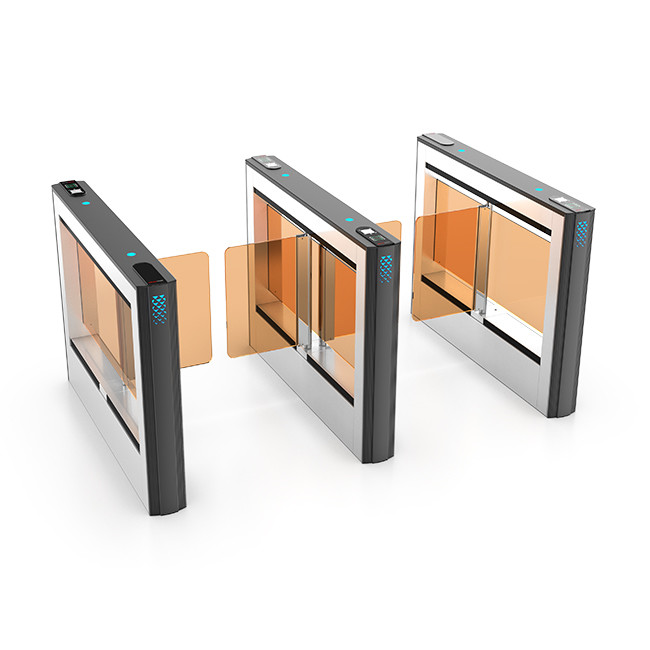 Access Control Turnstiles Swing Barrier Gate With Rfid Reader For Gym