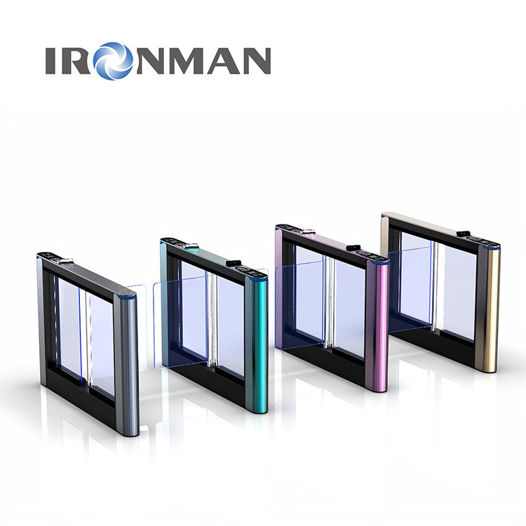 IRONMAN XS.05 Embedded Face Recognition Pedestrian Turnstile Gates ...