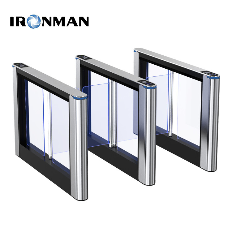 Entrance Access Control Passage Barrier Turnstile Gate With QR Code ...