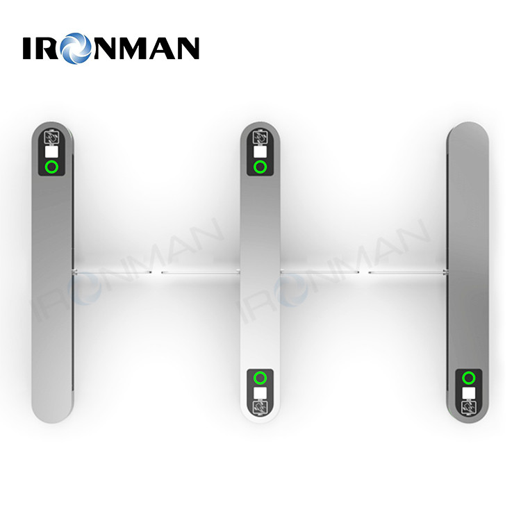 Half Height Automatic Systems Turnstiles , ESD Turnstile Access Control ...