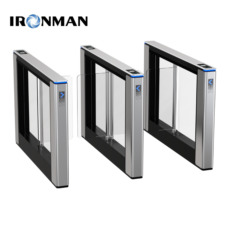 Waist High Swing Gate Turnstiles Entrance For Galvanized Steel Sheet ...
