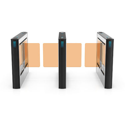 Access Control Turnstiles , Swing Barrier Gate With Rfid Reader For Gym