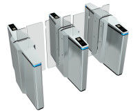 Security Sliding Gate Turnstile Access Control 1400*345*980mm