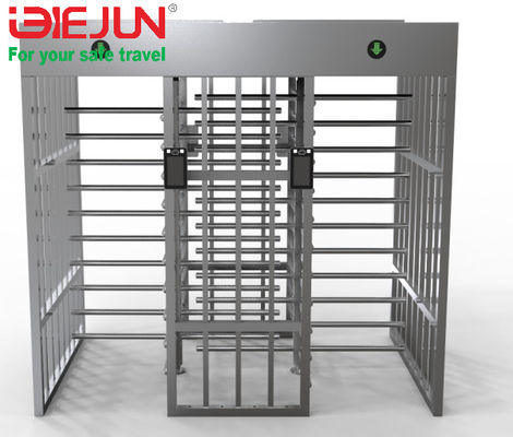 304 Stainless Steel Turnstile Full Height Construction Turnstiles With ...