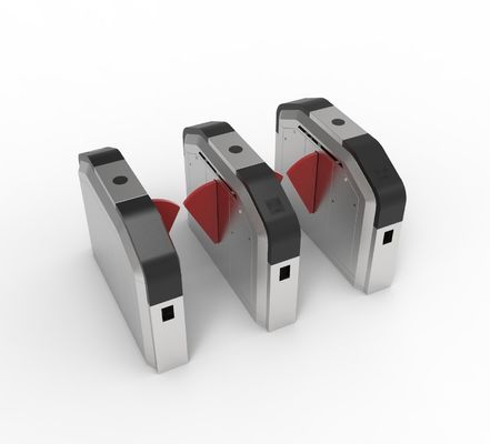 Library Flap Barrier Gate Turnstile , 110~220AC Brushless Motor ...