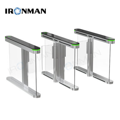 Stainless Steel RFID Access Control ESD Turnstile Drop Arm Barrier Gate ...